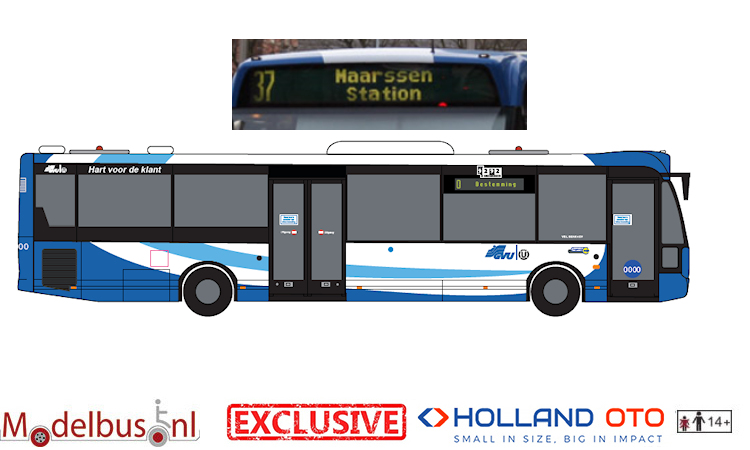 HollandOto GVU 1819 VDL Ambassador Maarsen Station | Modelbus.nl