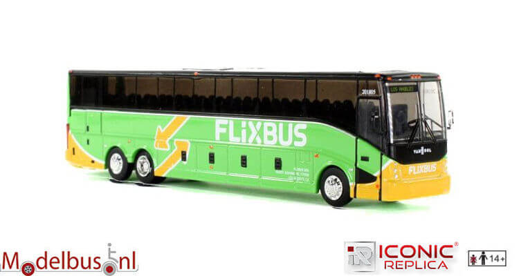 Iconic Replicas 87-0128 Van Hool CX-45 Flixbus | Modelbus.nl