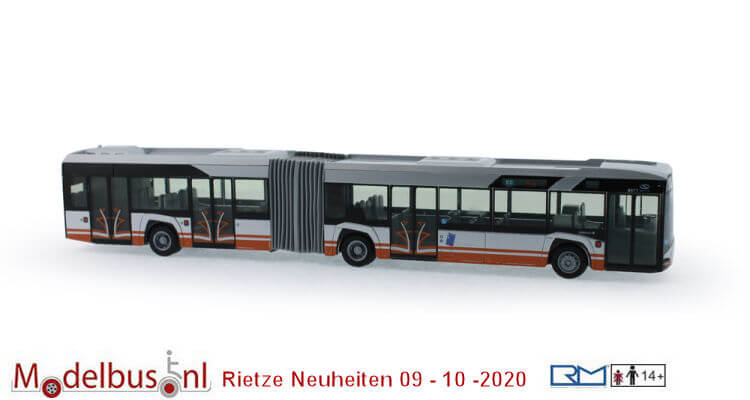 Rietze 73128 Solaris Urbino 18 ' 14 STIB | Modelbus.nl