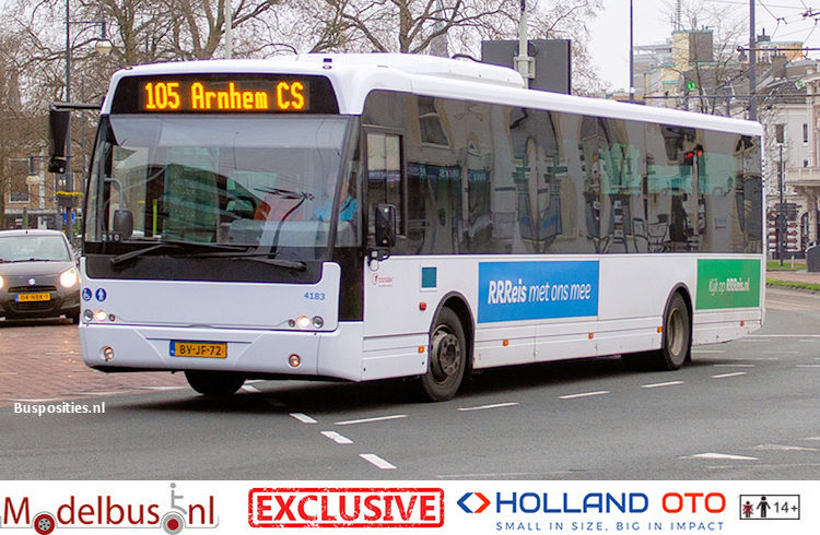 HollandOto 4183 Hermes RRReis VDL Berkhof Ambassador | Modelbus.nl