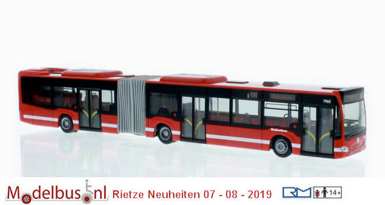Rietze 73650 MB Citaro Hybrid Arriva Stockholm | Modelbus.nl